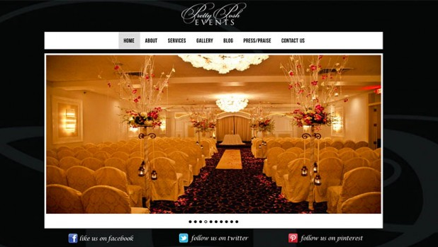 Pretty Posh Events Website is now live! | MIYENS