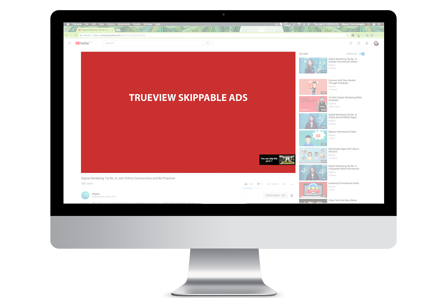 YouTube Ad Format - MIYENS